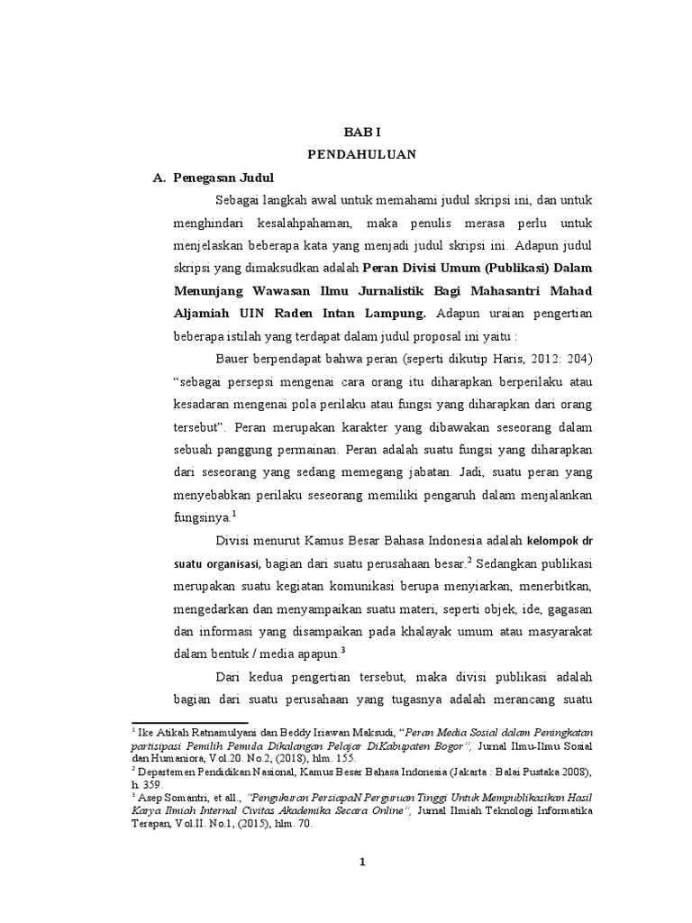 Proposal | PDF | Ilmu Sosial | Sains & Matematika