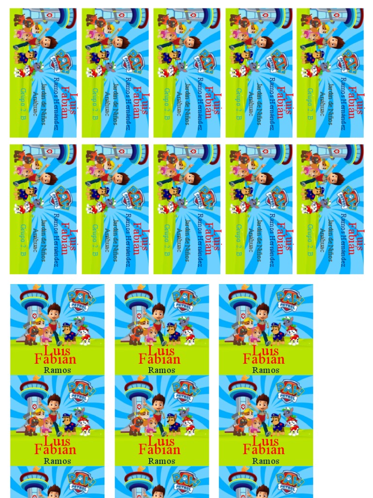 Paw Patrol | PDF