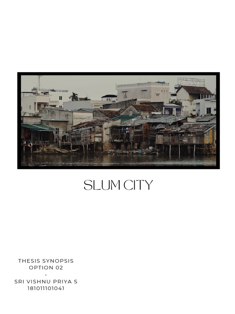 Slum City | PDF | Slum | City