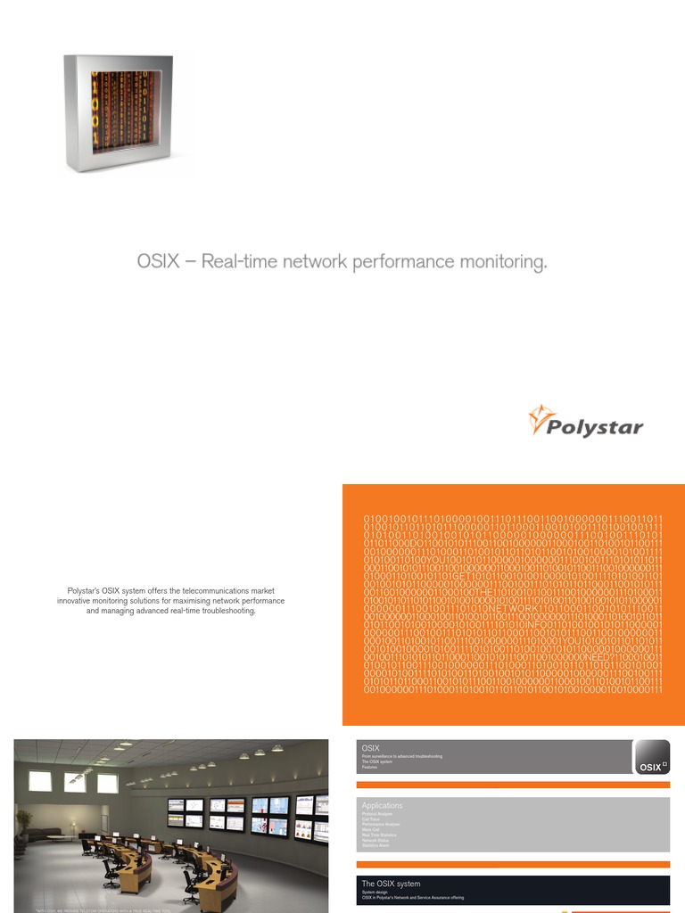 OSIX: Real-Time Network Monitoring Solutions | PDF | Computer Network ...