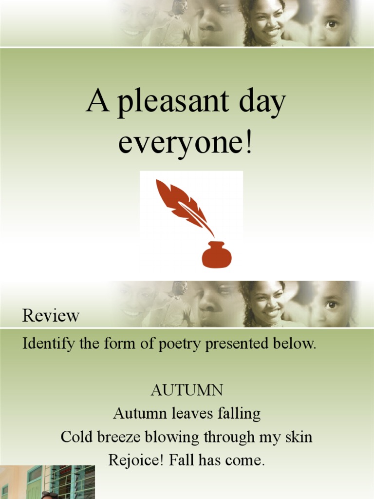 Poetic Analysis PPT - Cot1 | PDF | Poetry | Poetic Form
