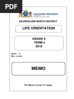 NS Grade 8 Test November 2021 Past Paper | PDF | Planets | Solar System