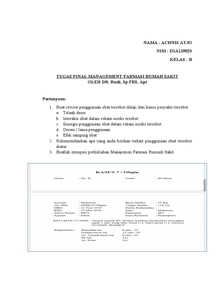 Tugas Final Pak Rusli | PDF