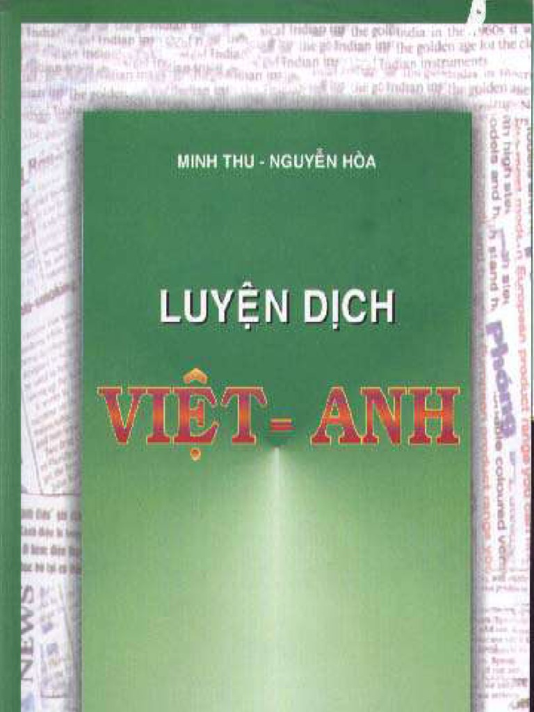Luyen Dich Viet Anh | PDF