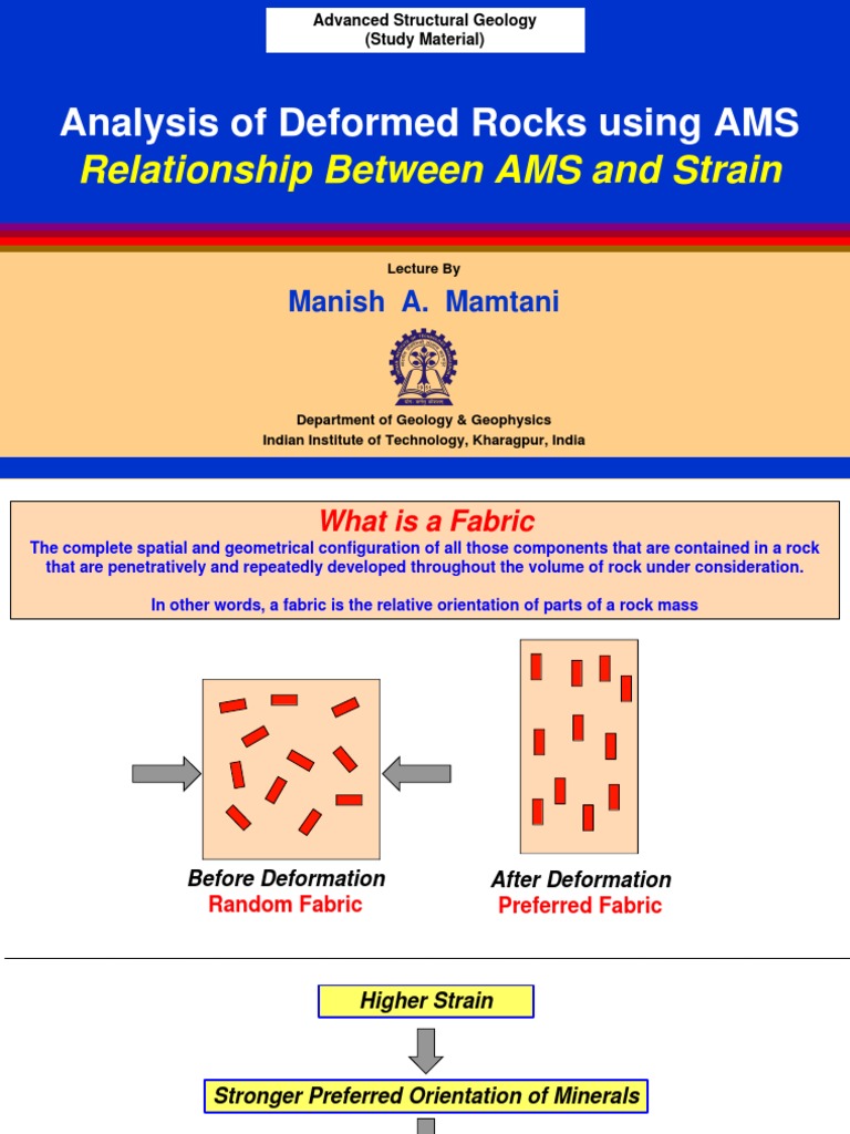 Ams 2 Pdf Structural Geology Petrology
