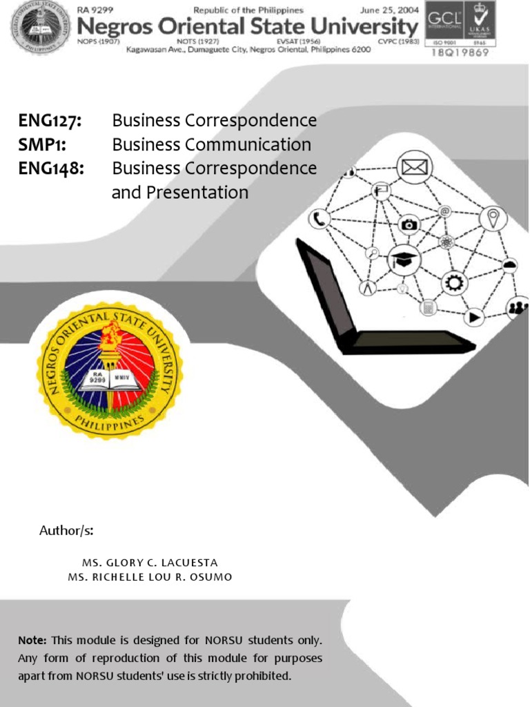 SMP1-ENG127 MODULE2 Final - Edited | PDF | Memorandum | Learning