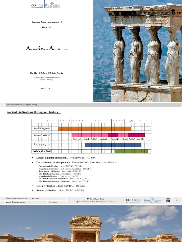 Ancient Greek Architecture | PDF | Column | Ancient Greece