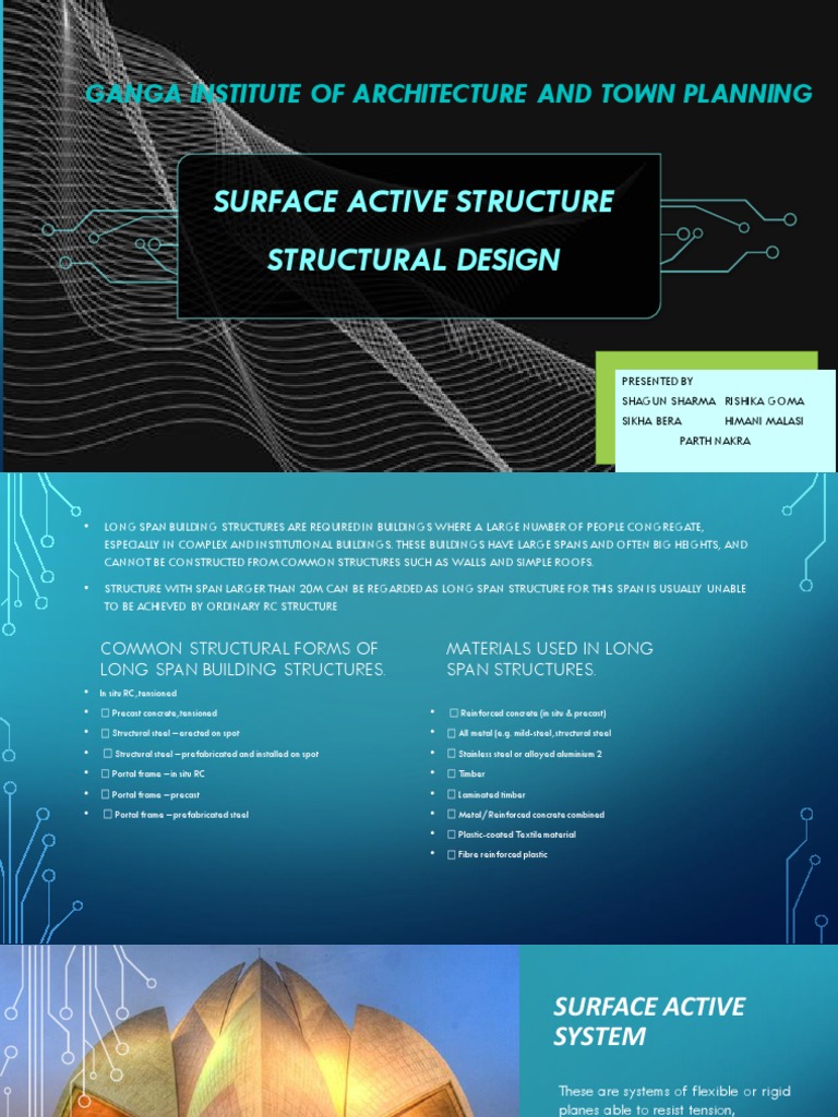 Surface Active Structures in Architecture | PDF | Vault (Architecture) | Dome