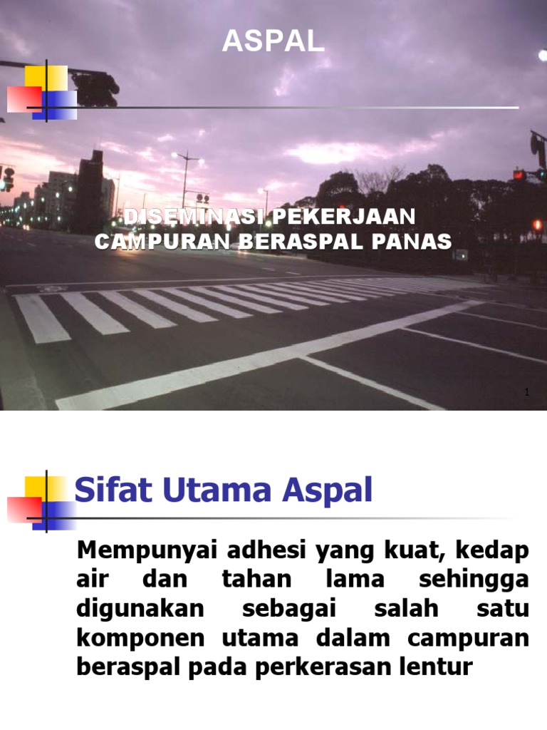 Aspal Perkerasan | PDF