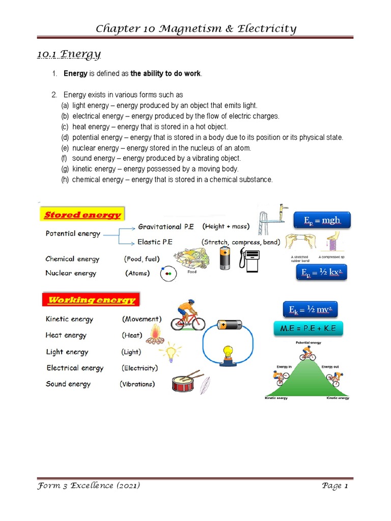 Chapter 10 Electricity and Magnetism | PDF | Series And Parallel ...