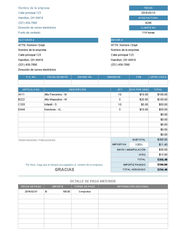 IC Invoice With Partial Payment 27099 ES | PDF | Informática | Business