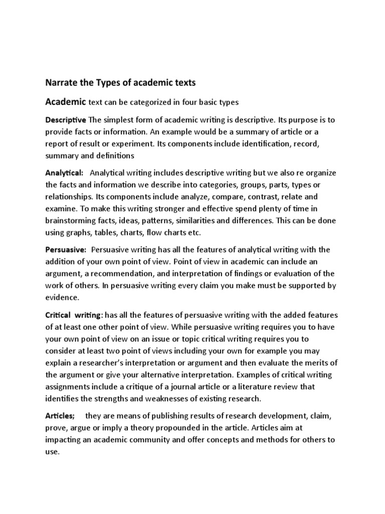 Types and Sources of Academic Texts | PDF | Primary Sources | Data