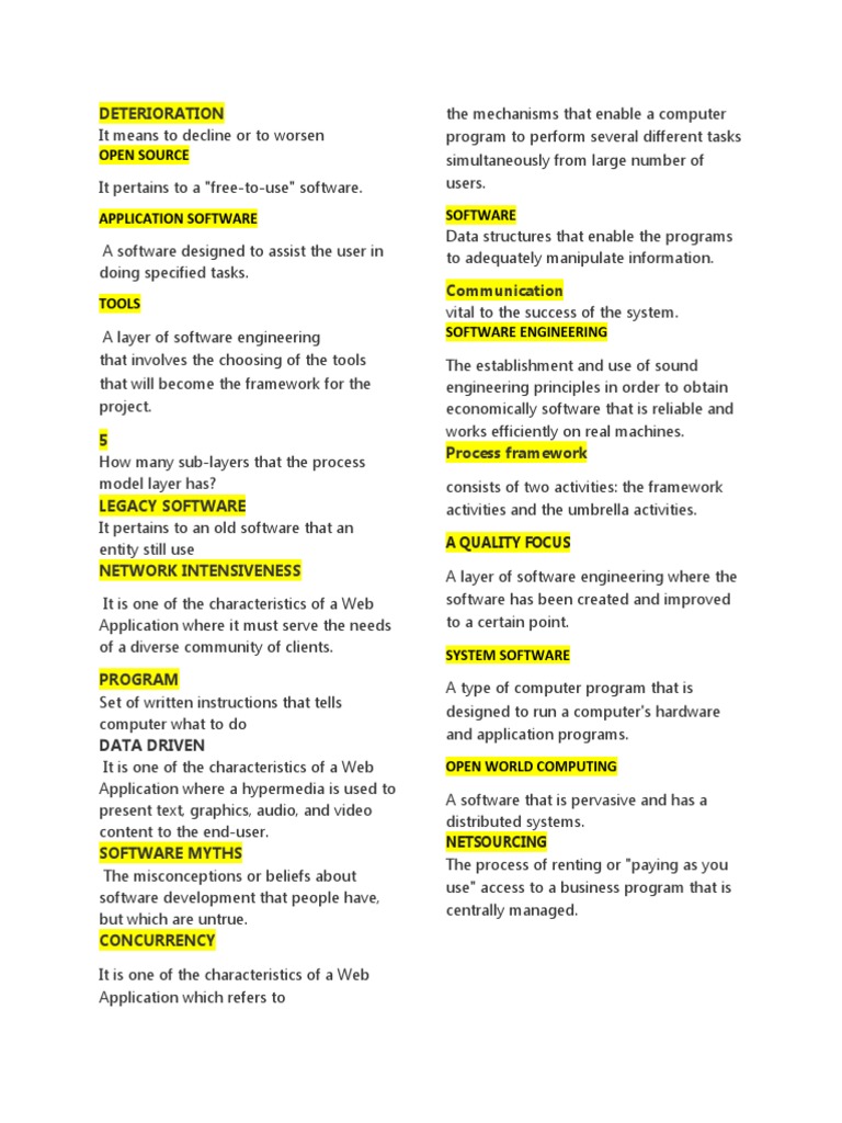 CC5 Quiz Reviewer | PDF | Software | System