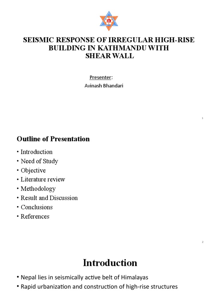 Seismic Response of Irregular High-Rise Building in Kathmandu | PDF ...