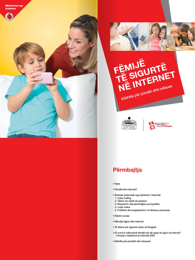 Broshura Fëmijë Të Sigurt Në Internet | PDF