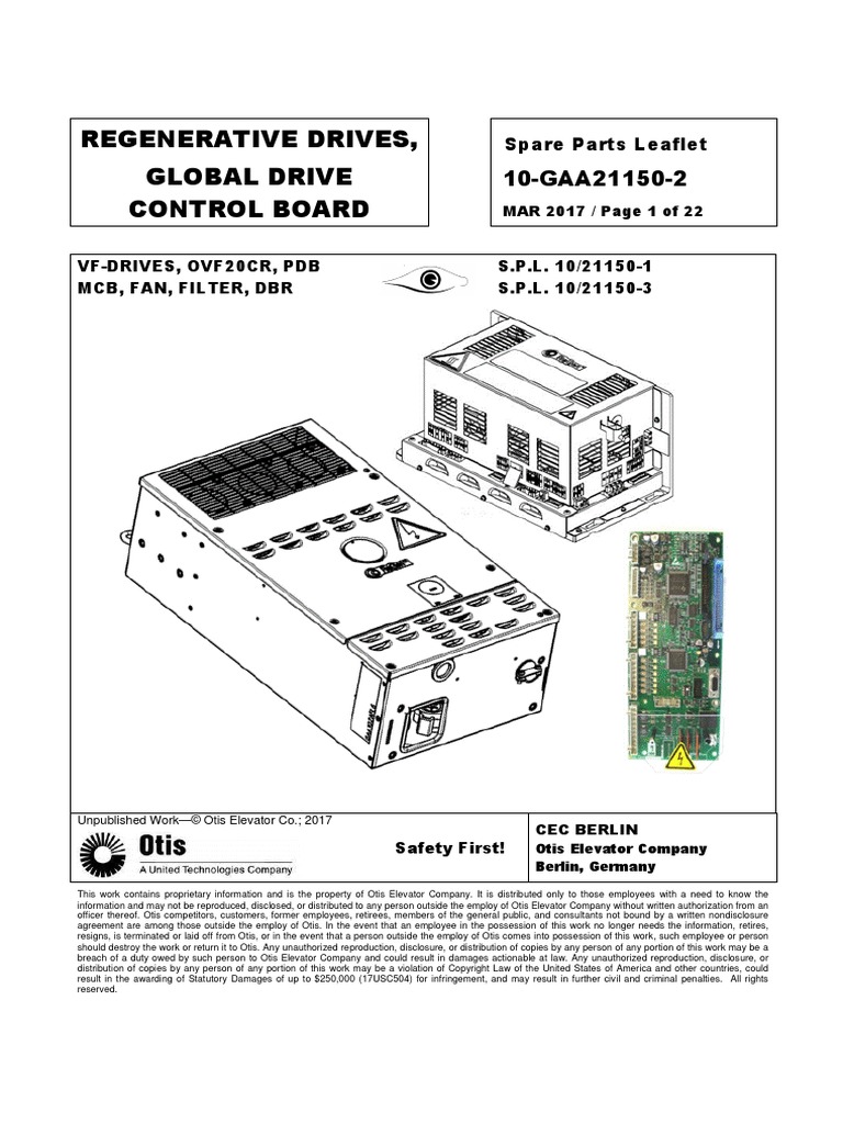 GAA21150-2.Otis - Global Drives | PDF