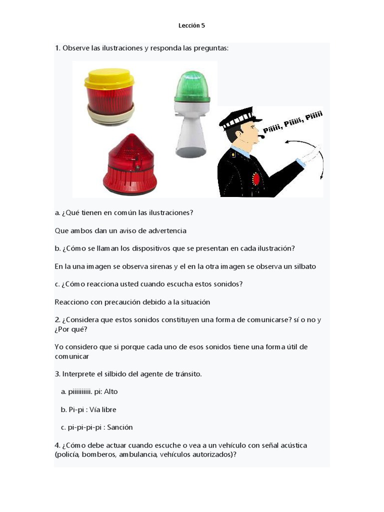 Lección 5 E.V | PDF