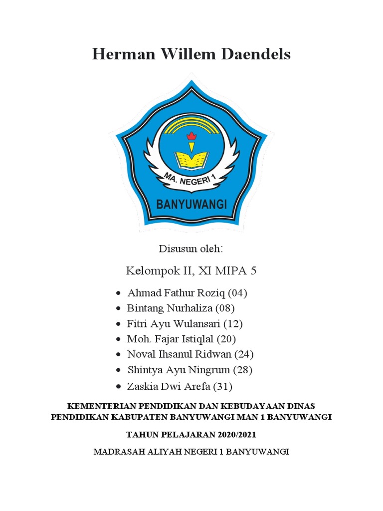 Herman Willem Daendels | PDF