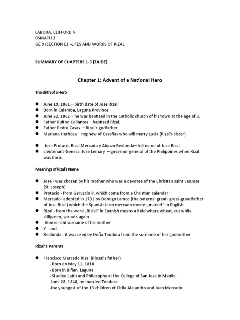 LABORA Lifes and Works of Rizal. | Download Free PDF | Philippines LABORA Lifes and Works of Rizal. | Download Free PDF | Philippines