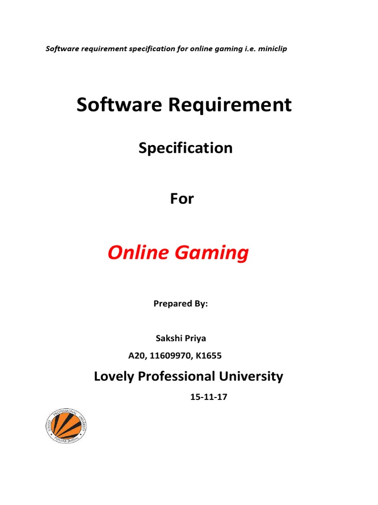 Online Gaming | PDF | Websites | Databases