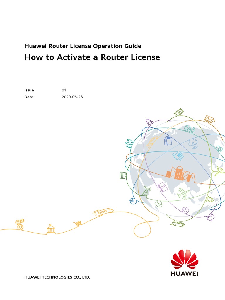 How To Activate A Router License - Huawei Router License Operation ...