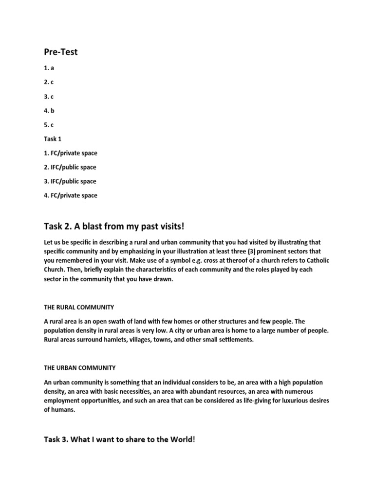 CSC Module 4 | PDF | Community | Recycling