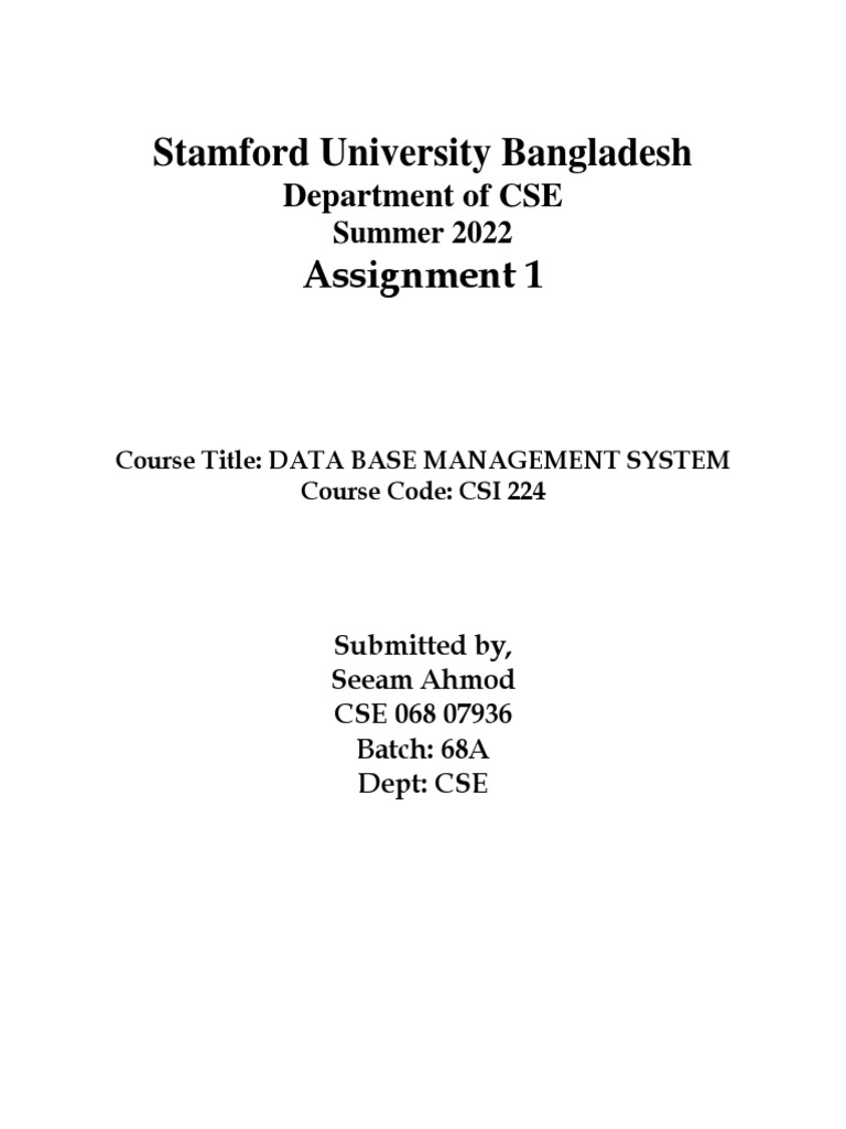 DBMS Assignment: Oil Import Data | PDF | Data | Sql