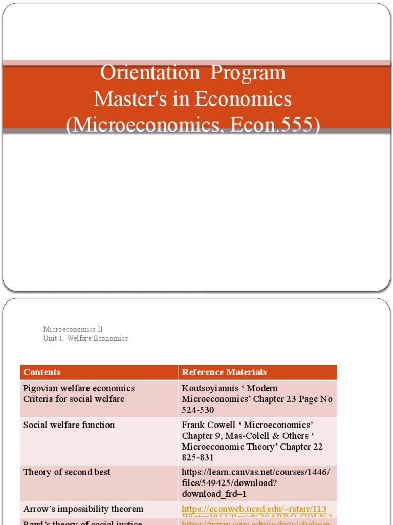 Microeconomics Ii Pdf Microeconomics Economics