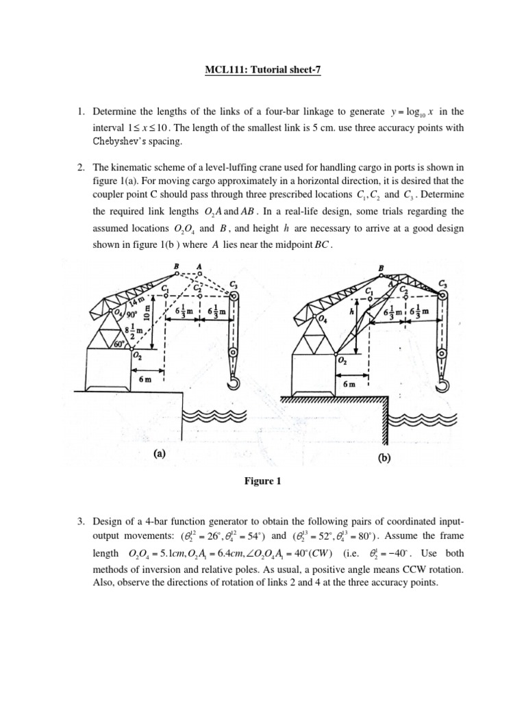 Tutorial Sheet-7 | PDF