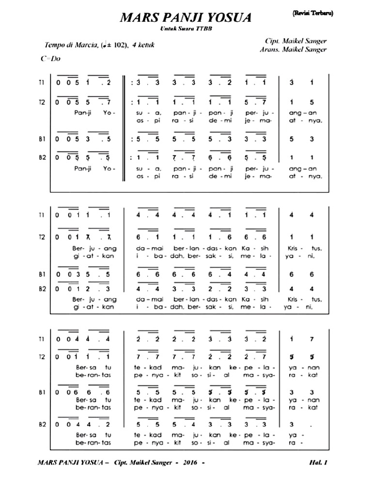 Mars Panji Yosua | PDF