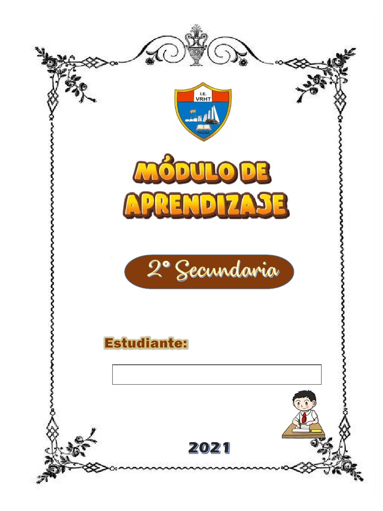 2do Módulo de Autoaprendizaje-2do Sec-2021 | PDF | Geometría | Anemia