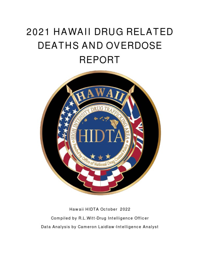 2021 Hawaii Drug Overdose Report | PDF | Fentanyl | Heroin