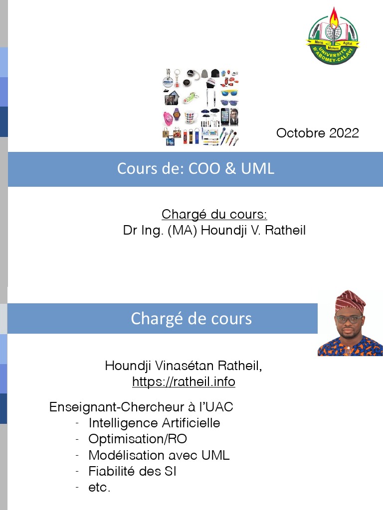 Cours1 UML | PDF | Programmation orientée objet | Langage de Modélisation Unifié