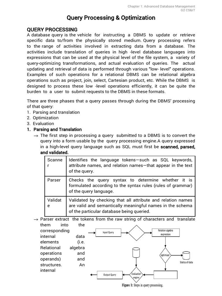 ADBMS-Chapter 1 | PDF | Computer Programming | Computer Data