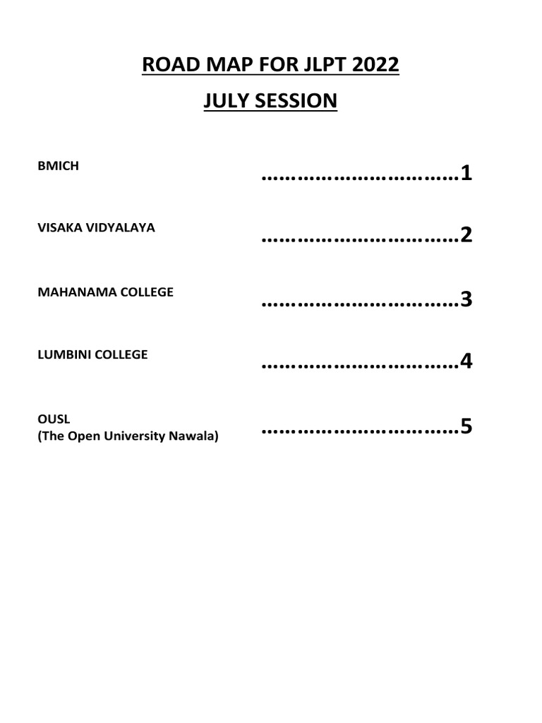 Roadmap 2022 Download Free Pdf Sri Lanka