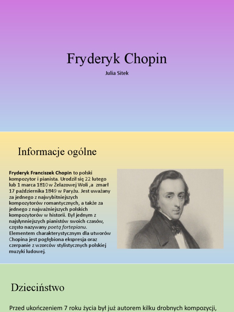 Fryderyk Chopin | PDF