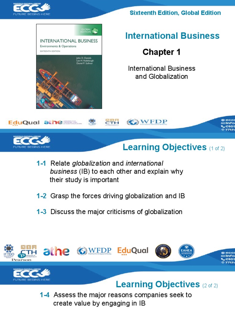 Daniels IBT 16e Final PPT 01 | PDF | Globalization | Internationalization