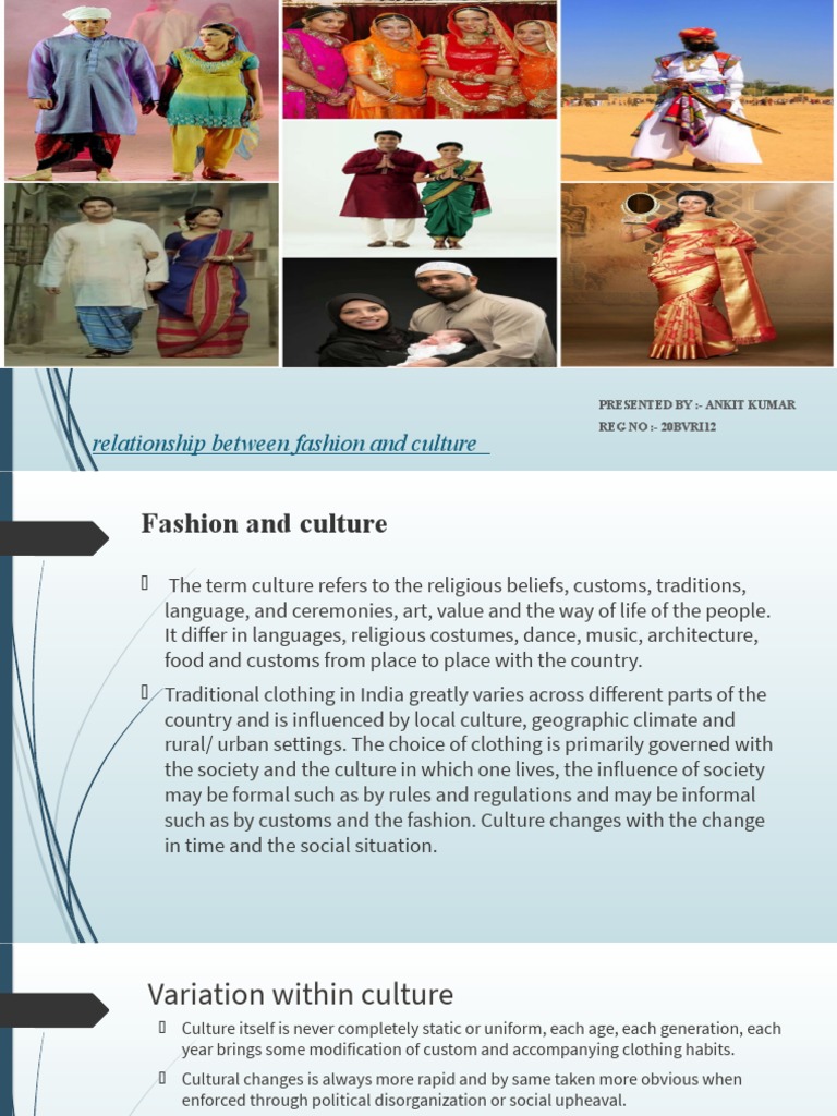 Culture Influence in Fashion | PDF | Human Appearance | Softlines (Retail)