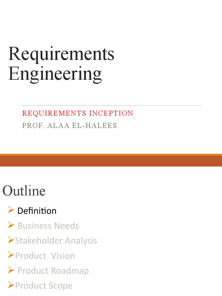2 - Requirements Inception | PDF | Scope (Computer Science) | System