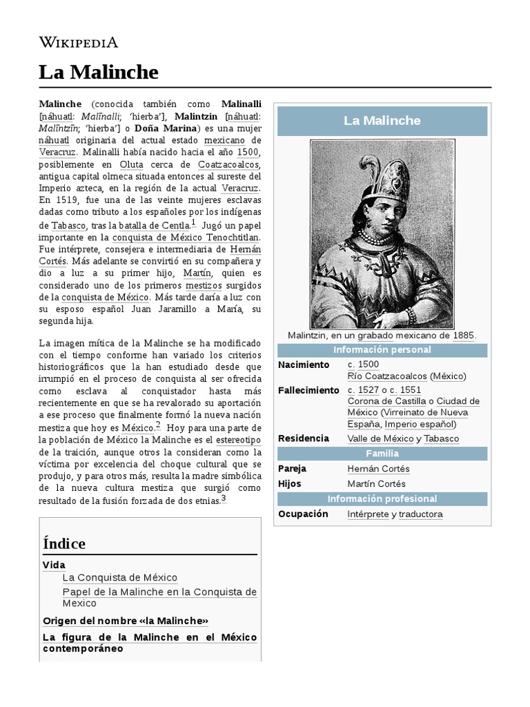 La Malinche | PDF