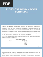 Unidad 1 Programacion Por Metas - 1 | PDF | Software | Programación lineal