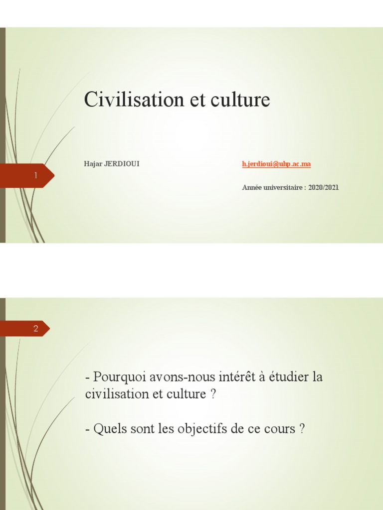 Culture et civilisation : définitions clés | PDF | Civilisation