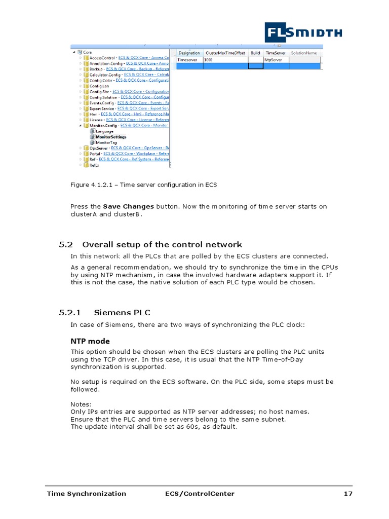 ECS ControlCenter - Timesync Manual | PDF | Programmable Logic ... ECS ControlCenter - Timesync Manual | PDF | Programmable Logic ...