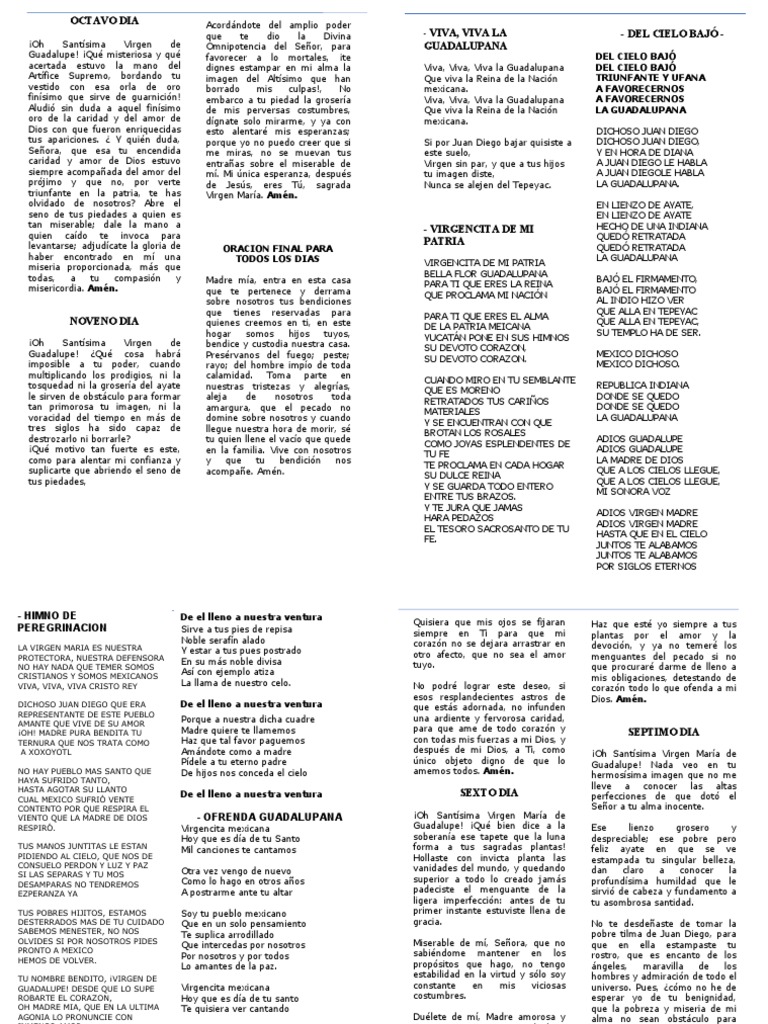 Del Cielo Bajó Del Cielo Bajó Triunfante Y Ufana A Favorecernos A ...