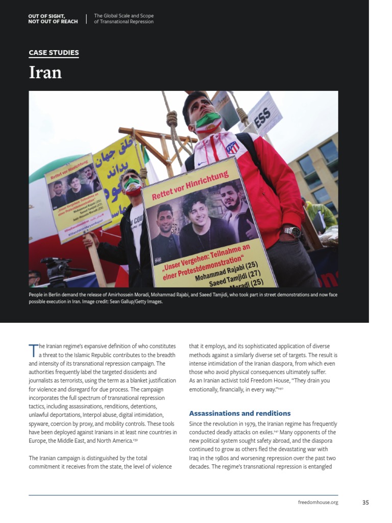 FH TransnationalRepressionReport2021 Rev020221 CaseStudy Iran | PDF ...