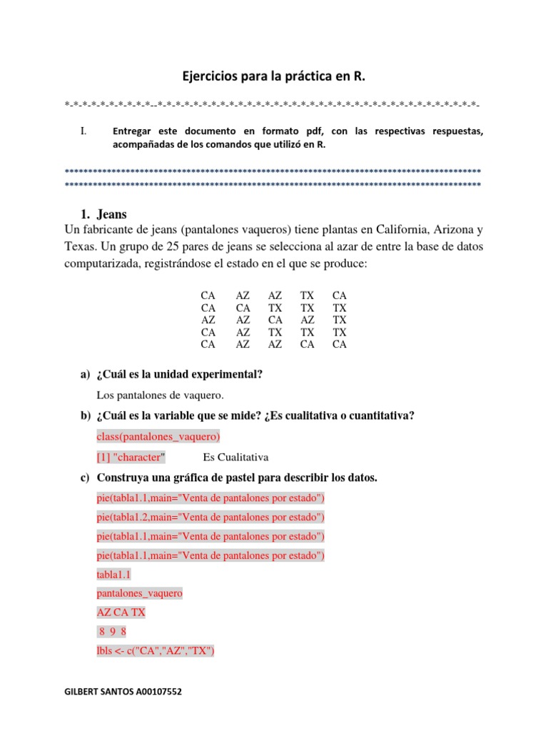 Practica 1 Econometria A00107552 | PDF | Muestreo (Estadísticas)