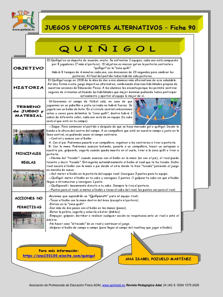Fichas JDA 090 Quinigol | PDF | Juego de azar | Ocio