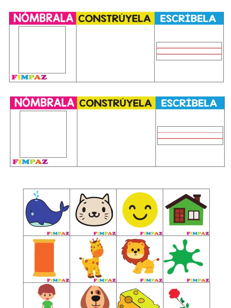 Construyo Palabras | PDF