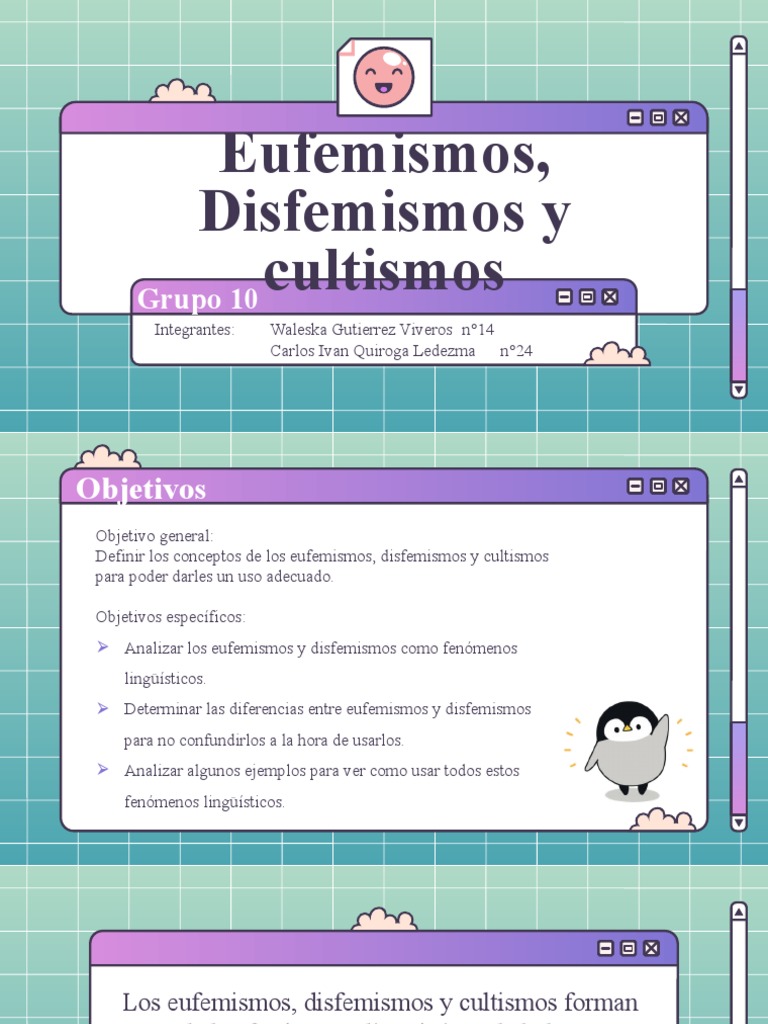 Eufemismos y Disfemismos: Definición y Ejemplos | PDF | Tabú | Lingüística
