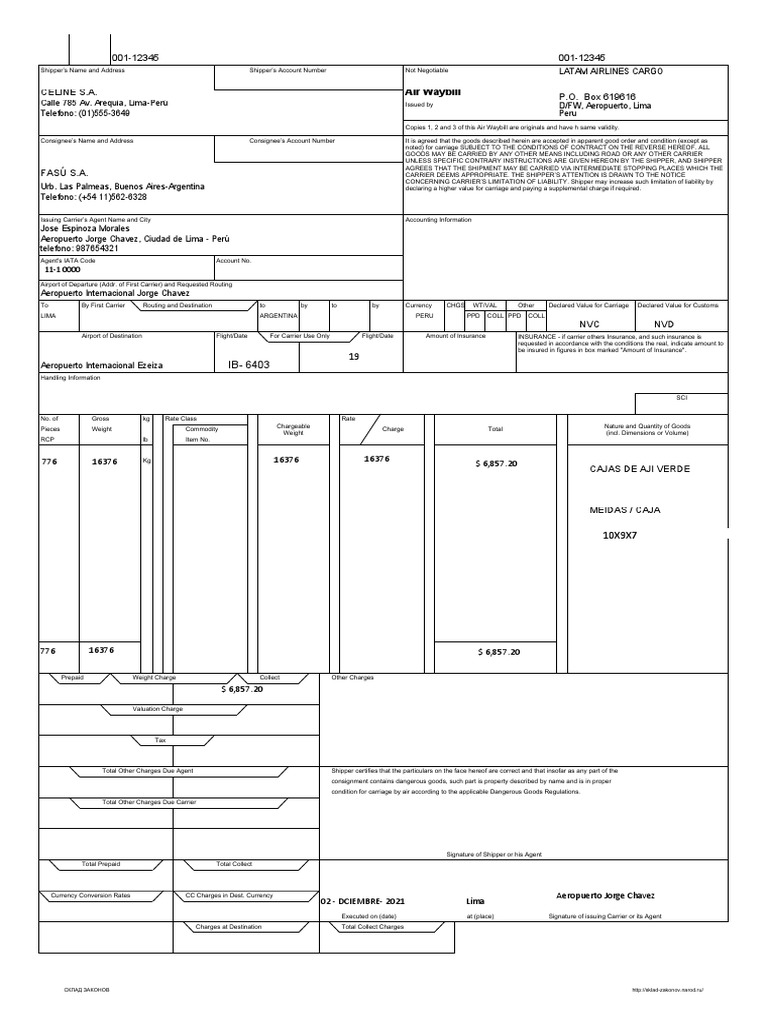 BL - Awb | PDF | Transport | Economies